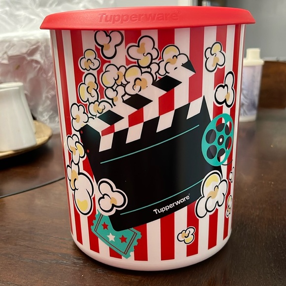 Tupperware | Dining | Exclusive Tupperware Movie Night Popcorn Canister ...
